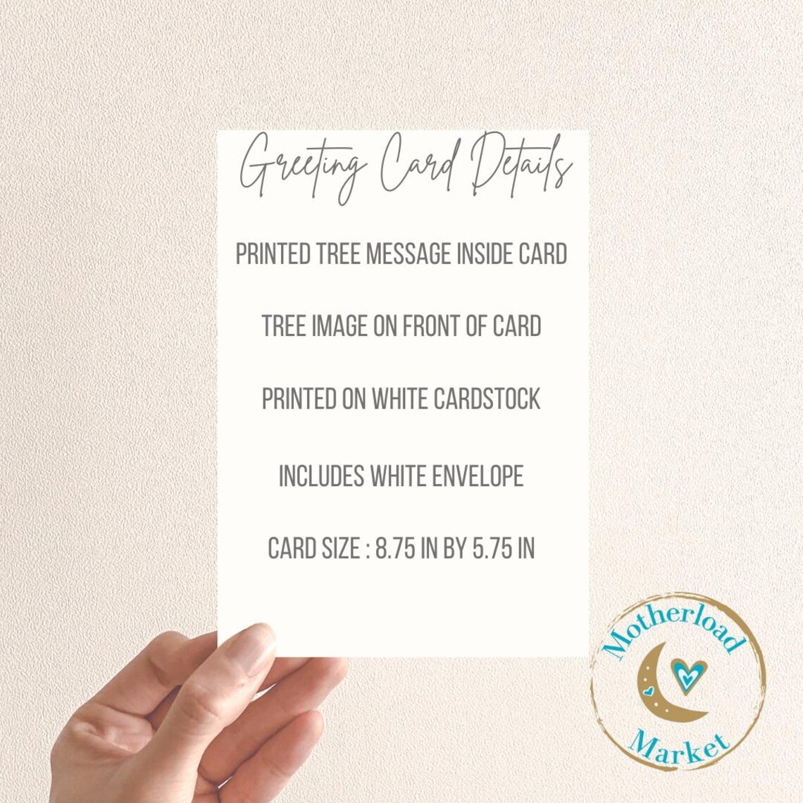 Sympathy Card: Tree Poem Memorial Gift - Etsy