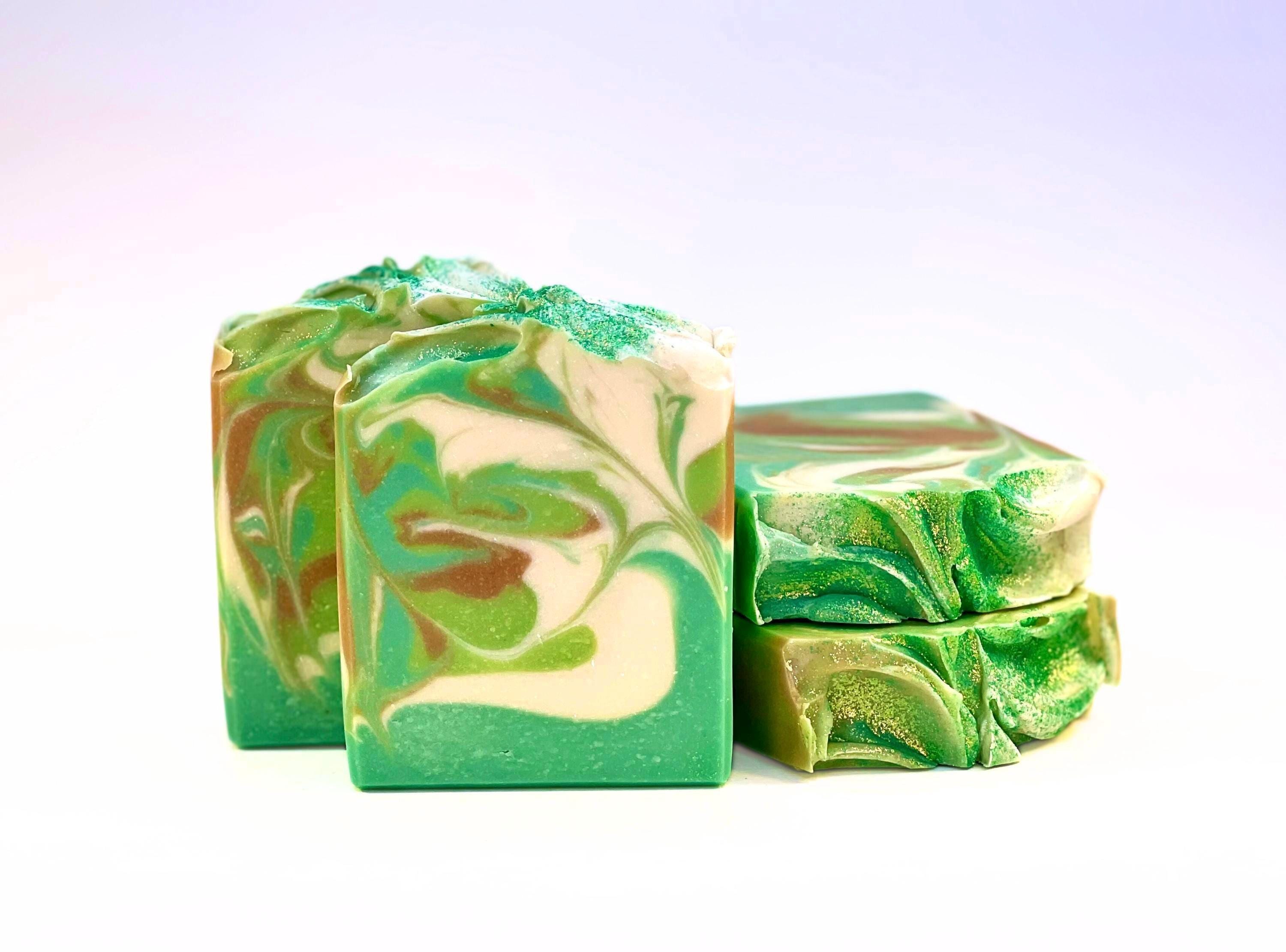 Green Apple Soap Bar Soap, Cold Process Soap, Artisan Soap, Fruity ...