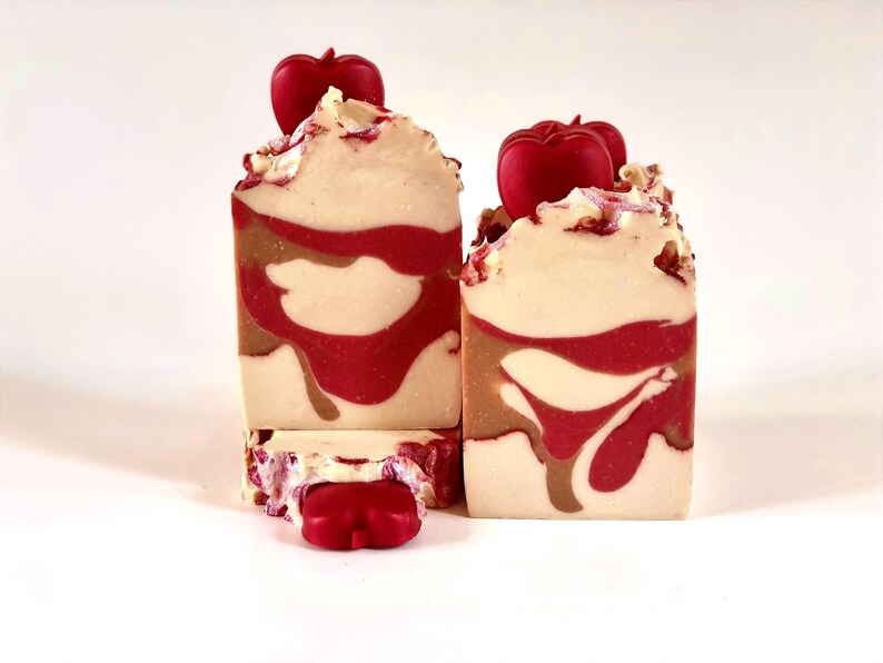 Candied Apple Soap Bar Soap Made With Shea Butter, Bar Soap With Apple ...