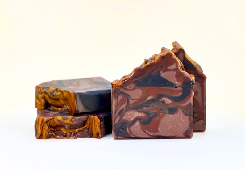 Cedar, Mahogany, & Teakwood Bar Soap, Homemade Soap, Masculine Scented ...