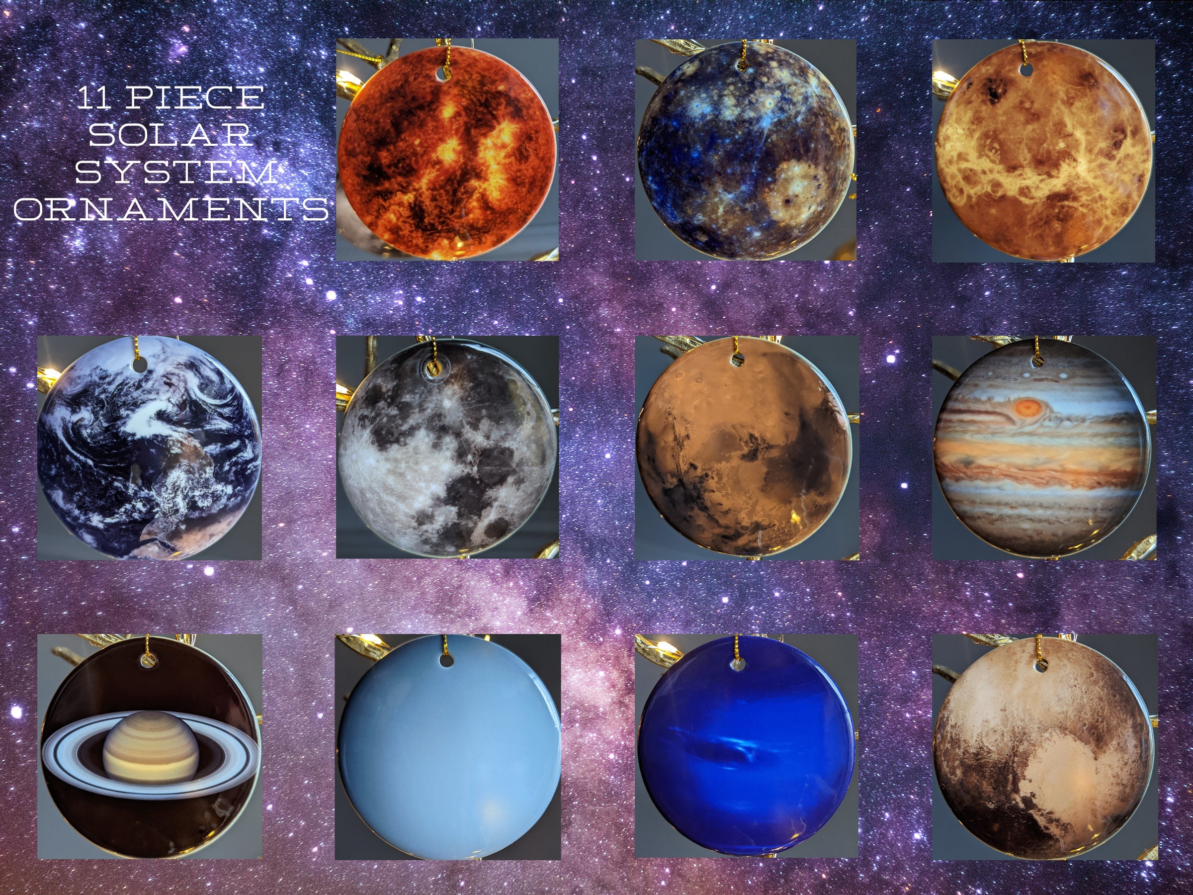 Solar System Ornaments