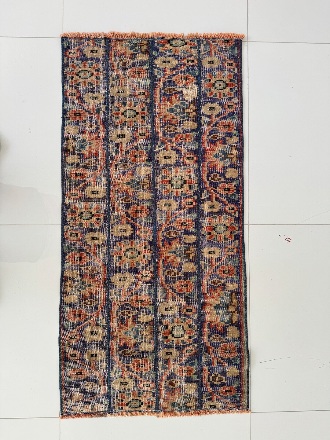 2x4 Boho Vintage Rug, 2x4 Feet Wool Rug, 2x4 Colorful Turkish Rug ...