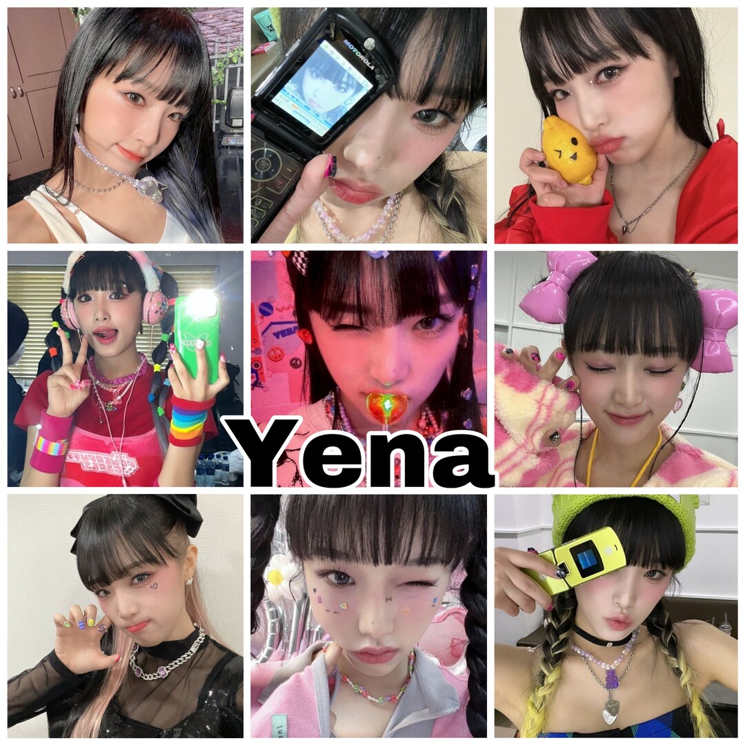 Yena Fanmade Photocards - Etsy
