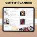 Digital Outfit Planner | Outfit Planner | Wardrobe Planner |outfit ...