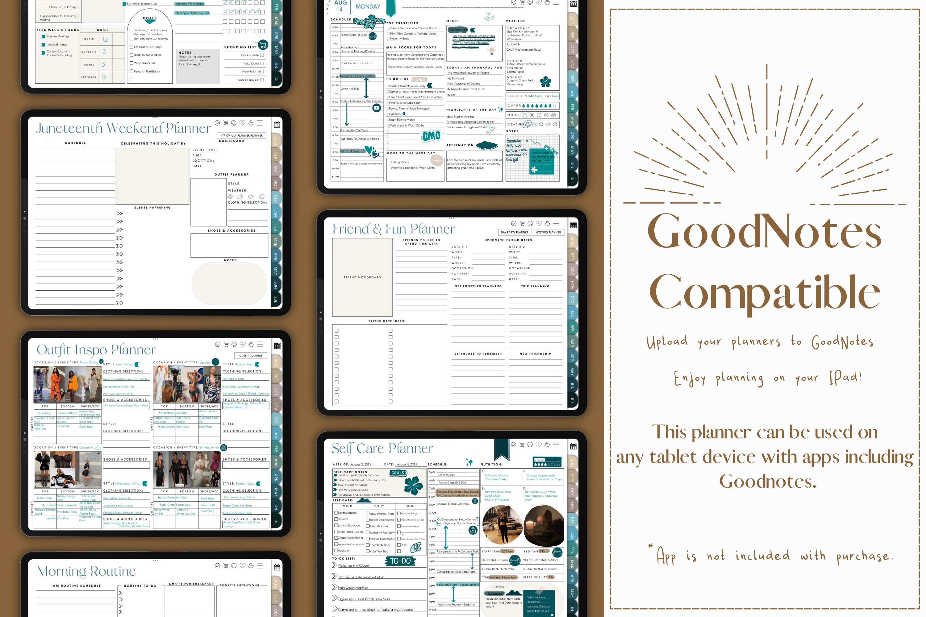 Ultimate Life Planner Goodnotes Stickers Expense Tracker 2024 Dated ...