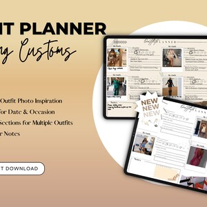 Digital Outfit Planner | Outfit Planner | Wardrobe Planner |outfit ...