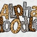Leopard Print Doodle Alphabet Letters PNG Bundle, Alphabet PNG ...