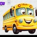 School Bus Bundle PNG Clipart PNG Digital Download - Etsy