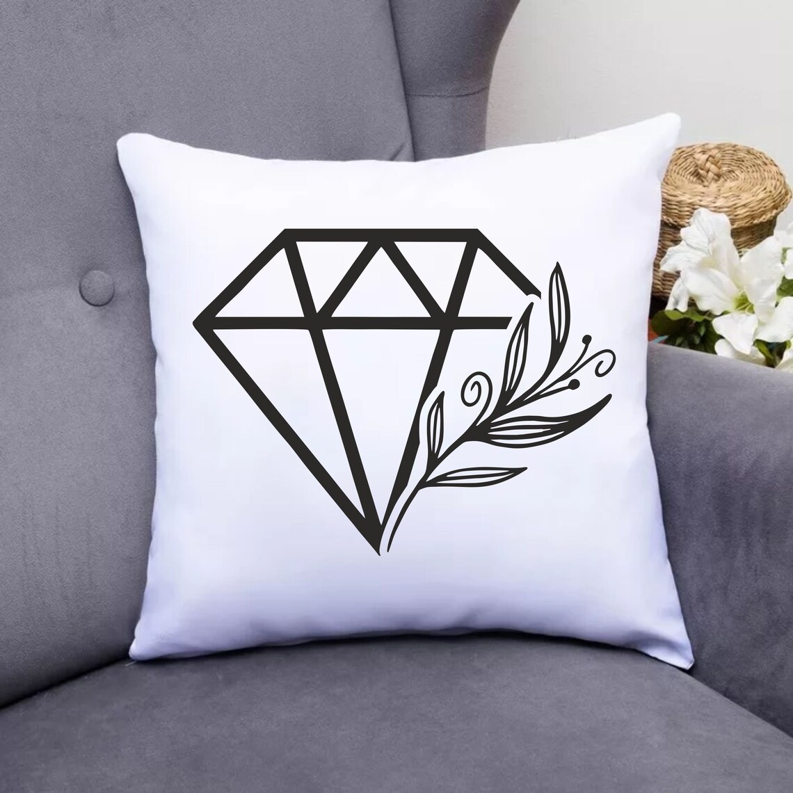 Diamant SVG, Diamant svg, Diamant svg, Plotterdatei für Cricut, Digital ...