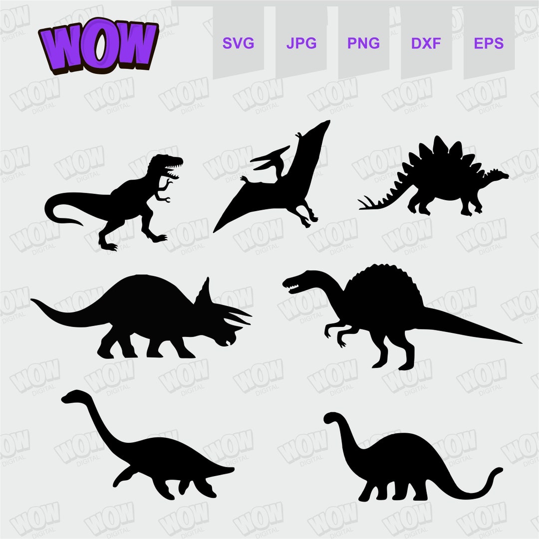 Dinosaur Svg Bundle, Dinosaur Clipart Png, T-rex Svg, Dino Svg,kids ...