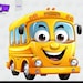School Bus Bundle PNG Clipart PNG Digital Download - Etsy