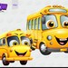 School Bus Bundle PNG Clipart PNG Digital Download - Etsy