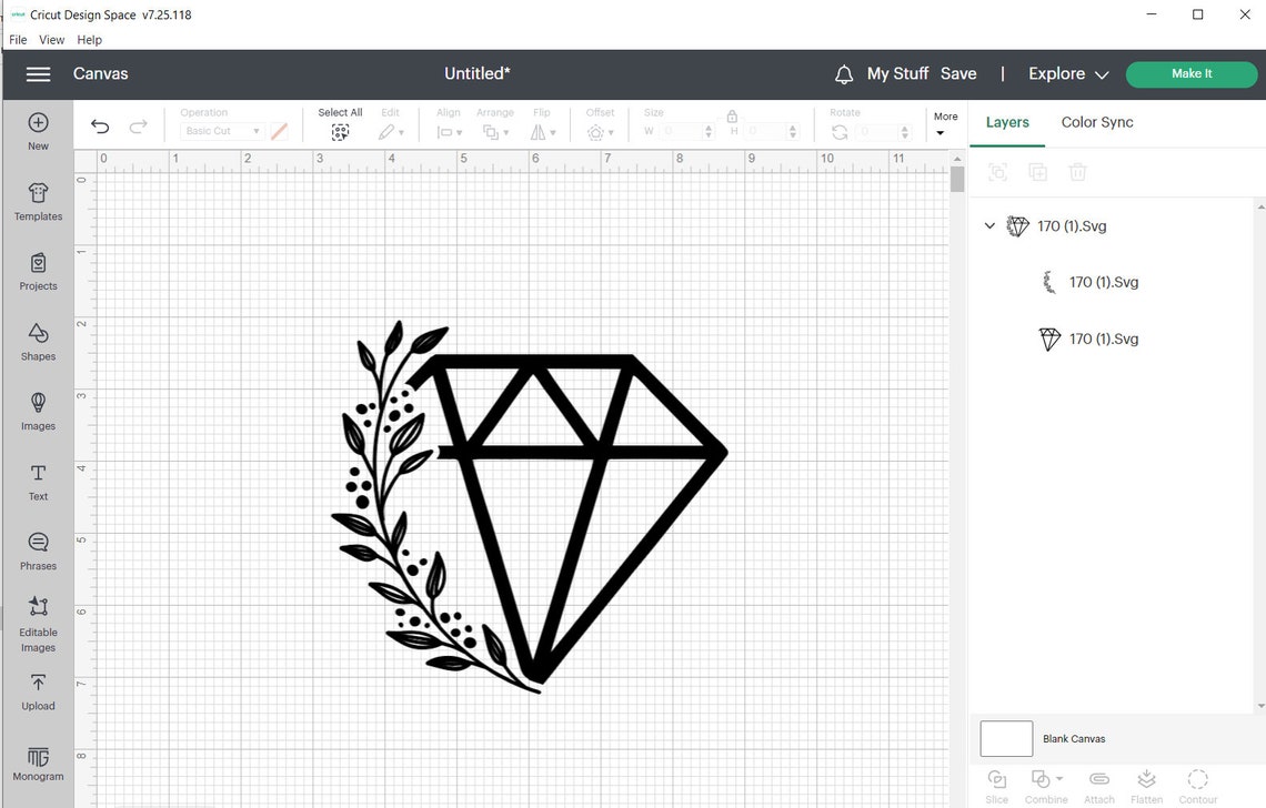 Diamant SVG, Diamant svg, Diamant svg, Plotterdatei für Cricut, Digital ...