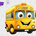 School Bus Bundle PNG Clipart PNG Digital Download - Etsy