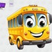 School Bus Bundle PNG Clipart PNG Digital Download - Etsy