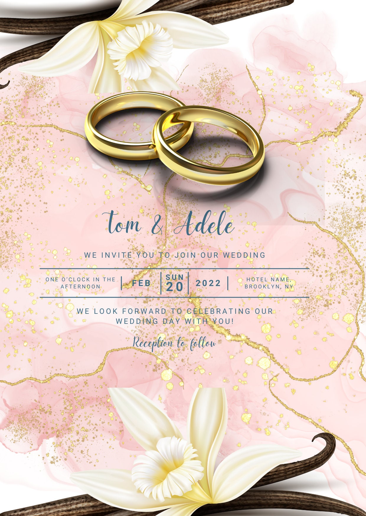 Wedding Ring Images For Invitations