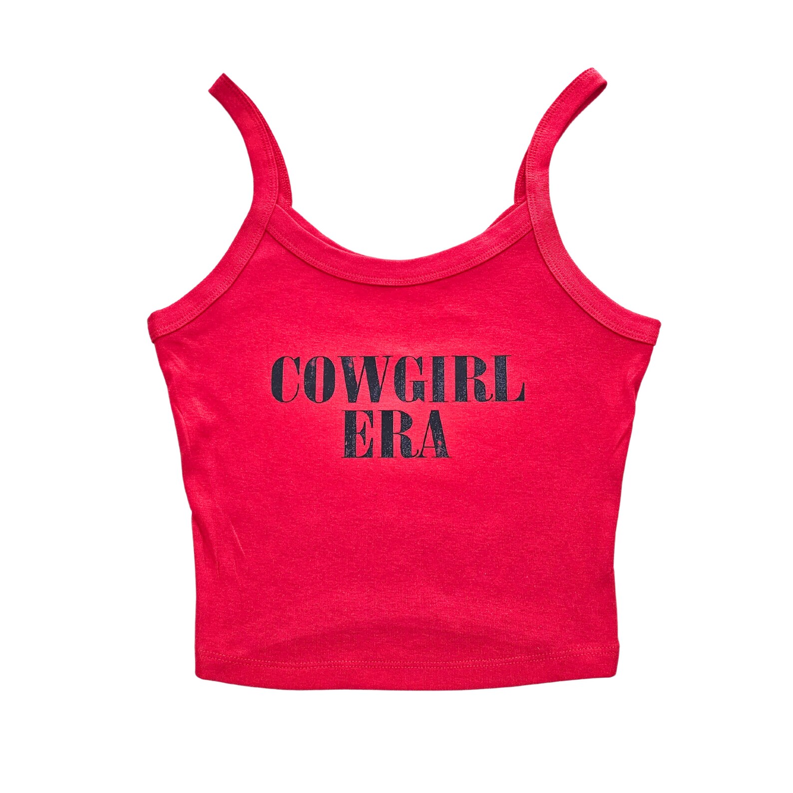 Cowgirl Era Crop Tank, Country Cowgirl Shirt, Western Crop Top, Rodeo T ...