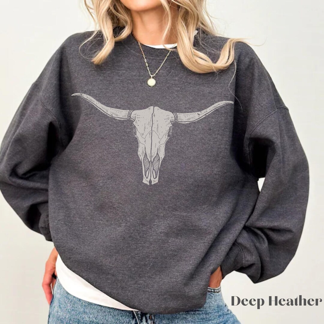 Western Sweater Bull T Shirt, Cowgirls Sweater/ Hoodie, Country Comfort ...