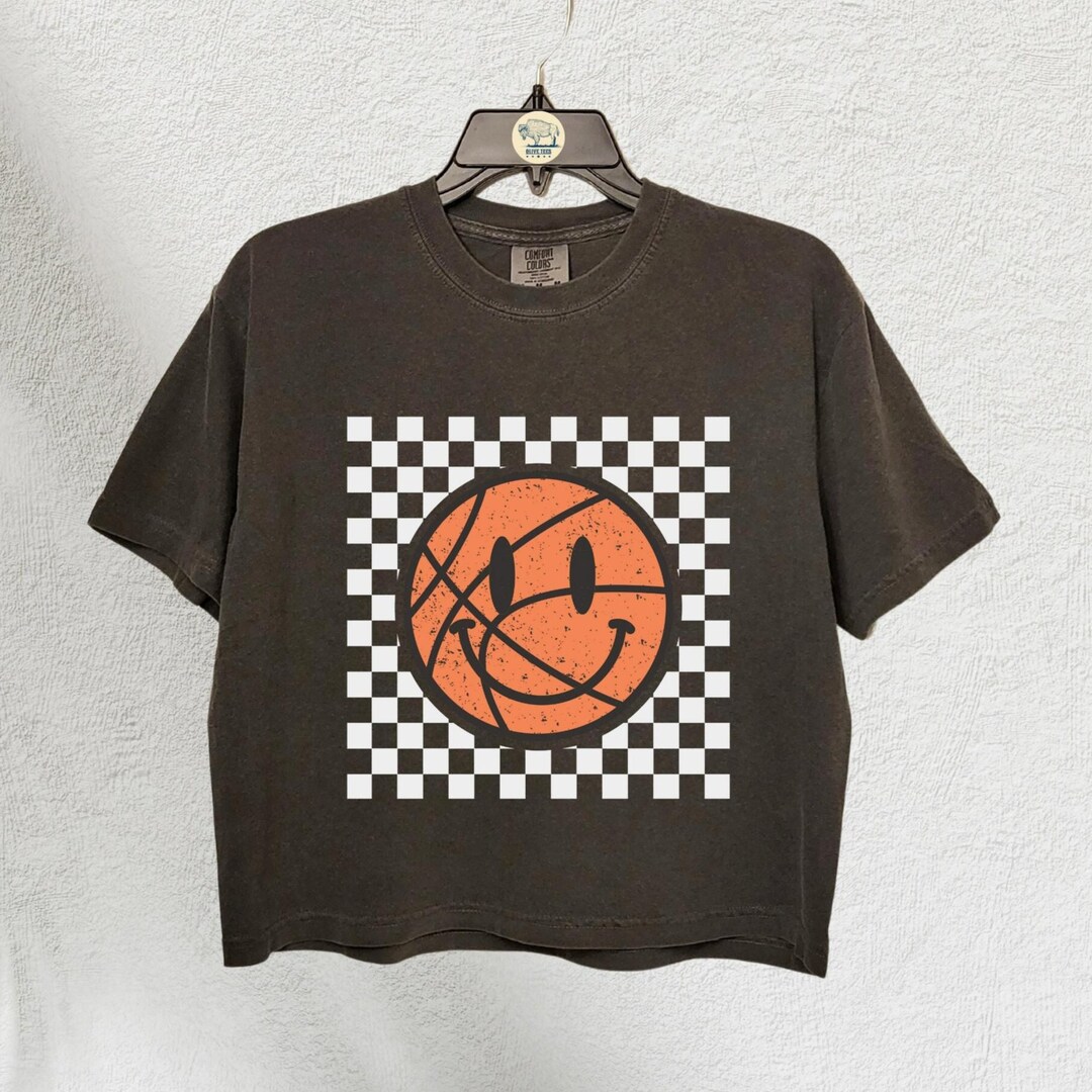 Game Day Basketball Crop Top, Basketball Mom T Shirt, Game Day Shirt ...