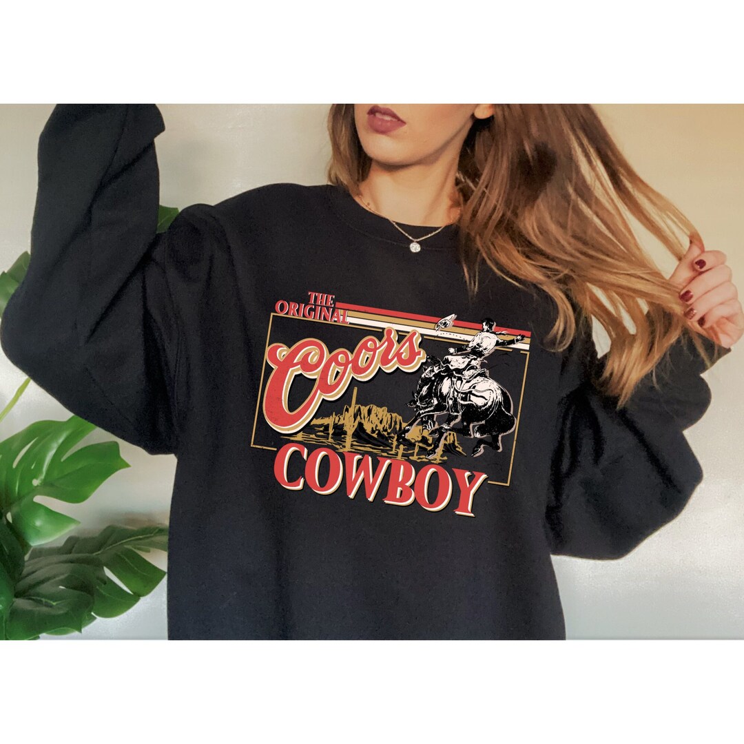 Western Sweatshirt, Vintage Western Sweatshirt/ Long Sleeve, Country ...