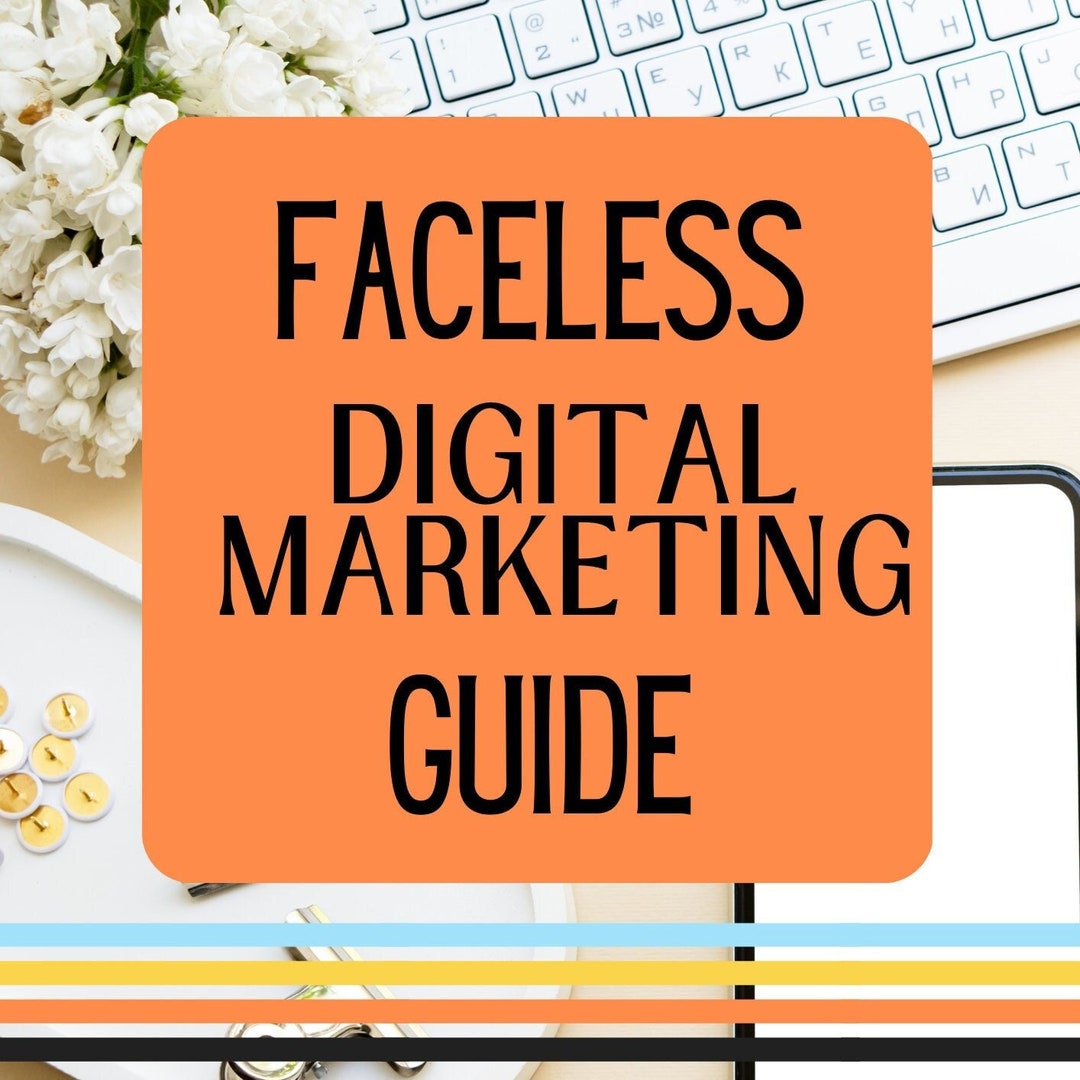 Faceless Digital Marketing Guide - Etsy