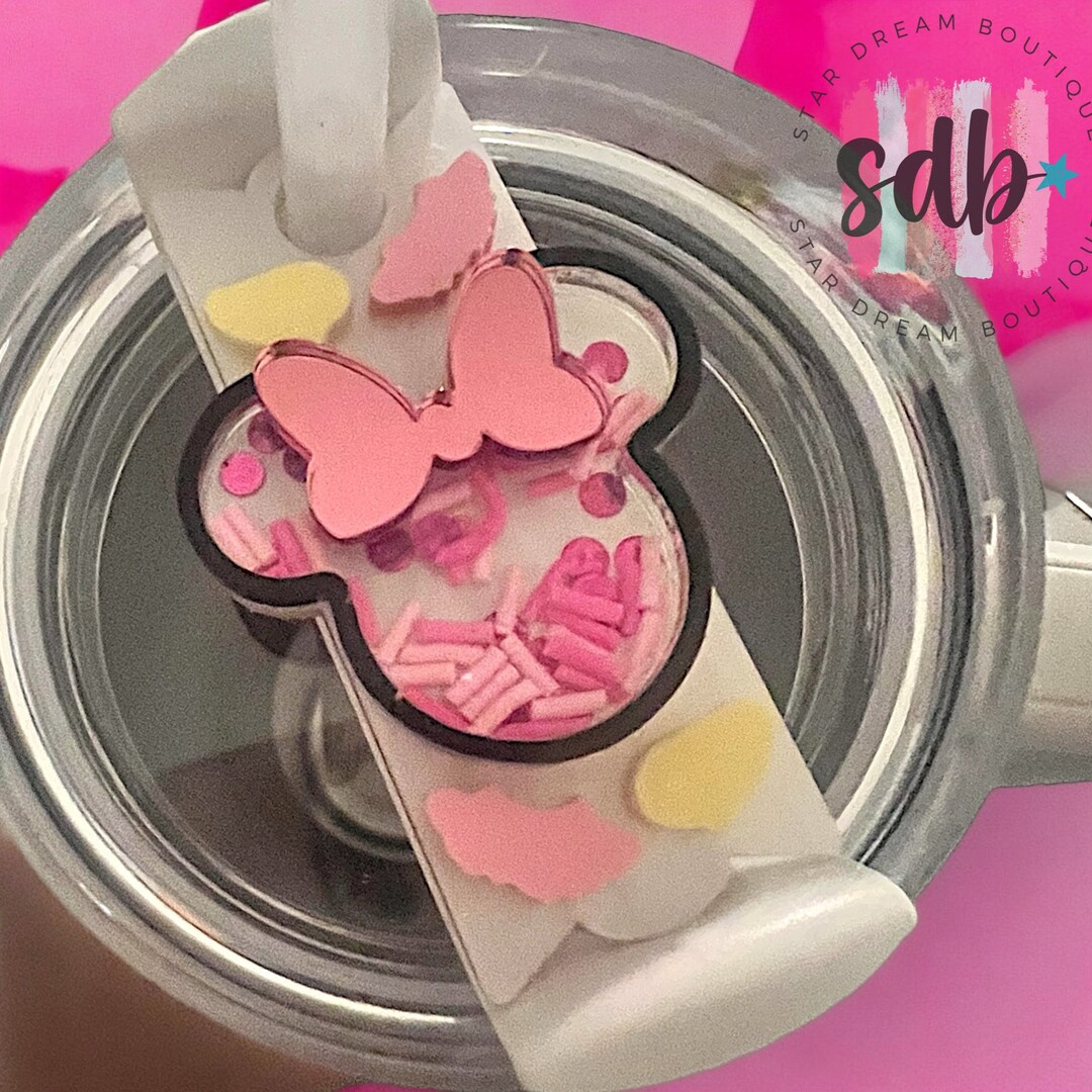 Minnie Mouse Stanley Topper 30oz 40oz Quencher Stanley Stanley Plate - Etsy