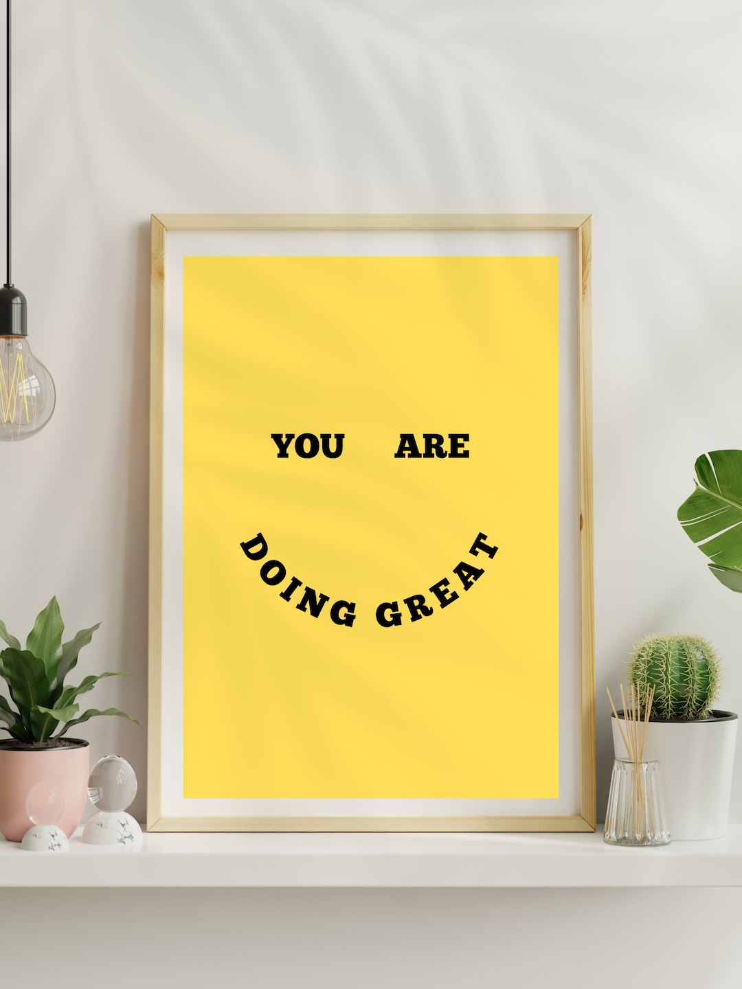 Positive Poster | College Dorm Decor | Digital Download Poster ...