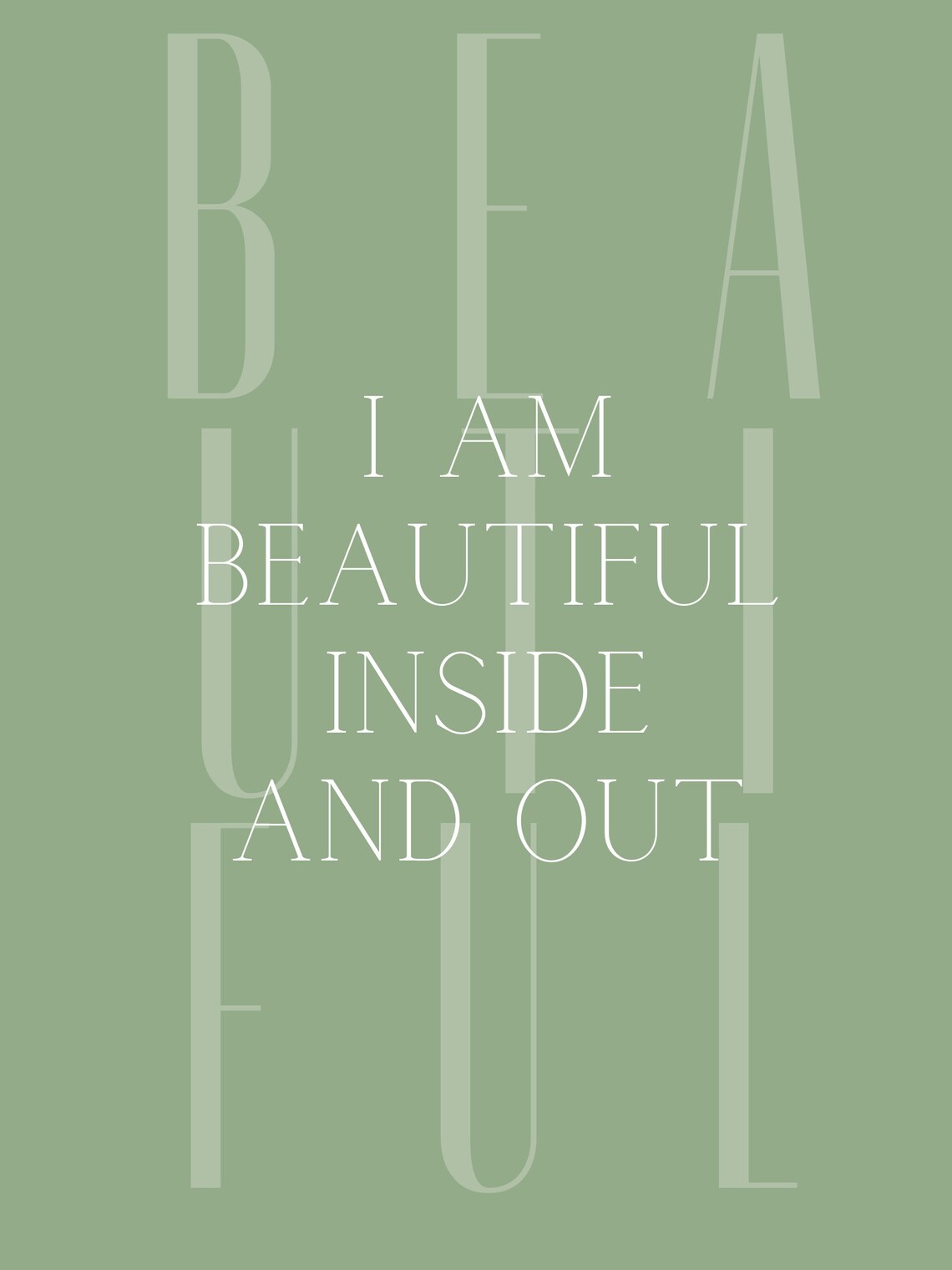 Affirmations Posters | Inspirational Home Decor | Positive Affirmations ...