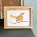 Carolina Wren - Watercolor Print - Etsy