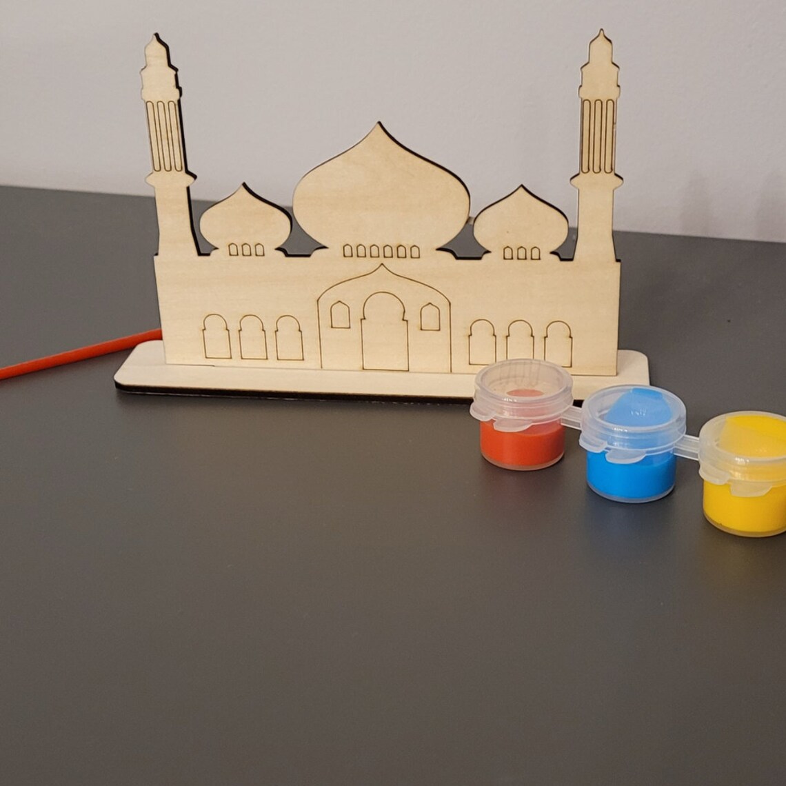 DIY Ramadan Decor Paint-it-yourself Kit Masjid Painting Kit for Kids ...