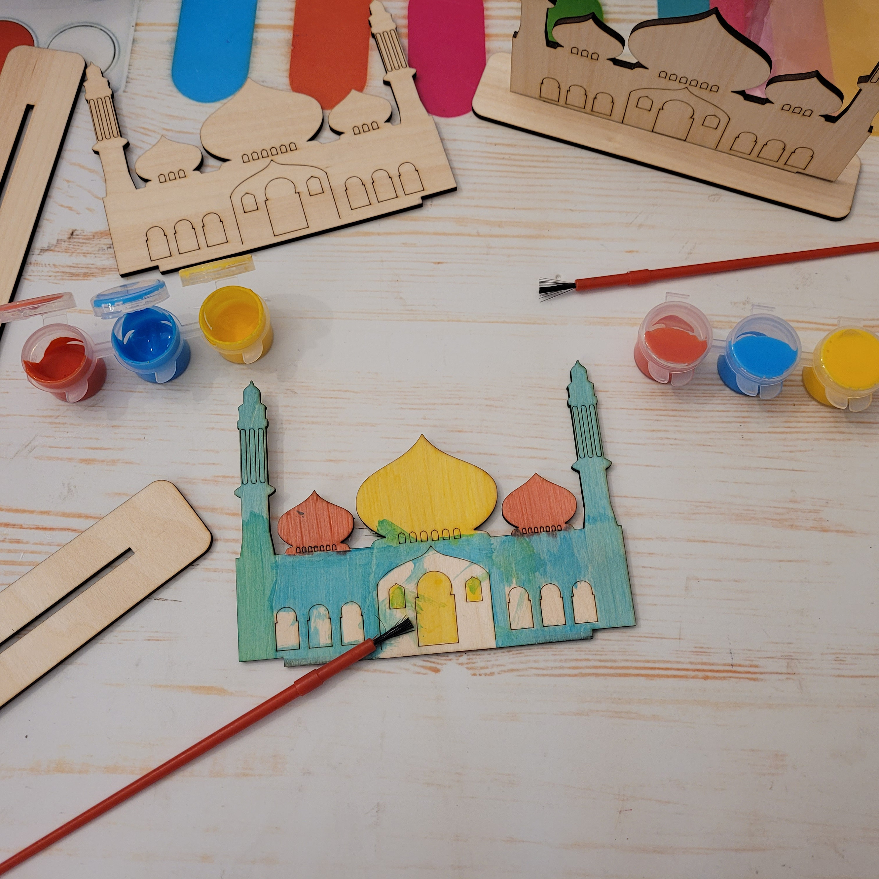 DIY Ramadan Decor | Paint-it-yourself Kit | Masjid Painting Kit for ...