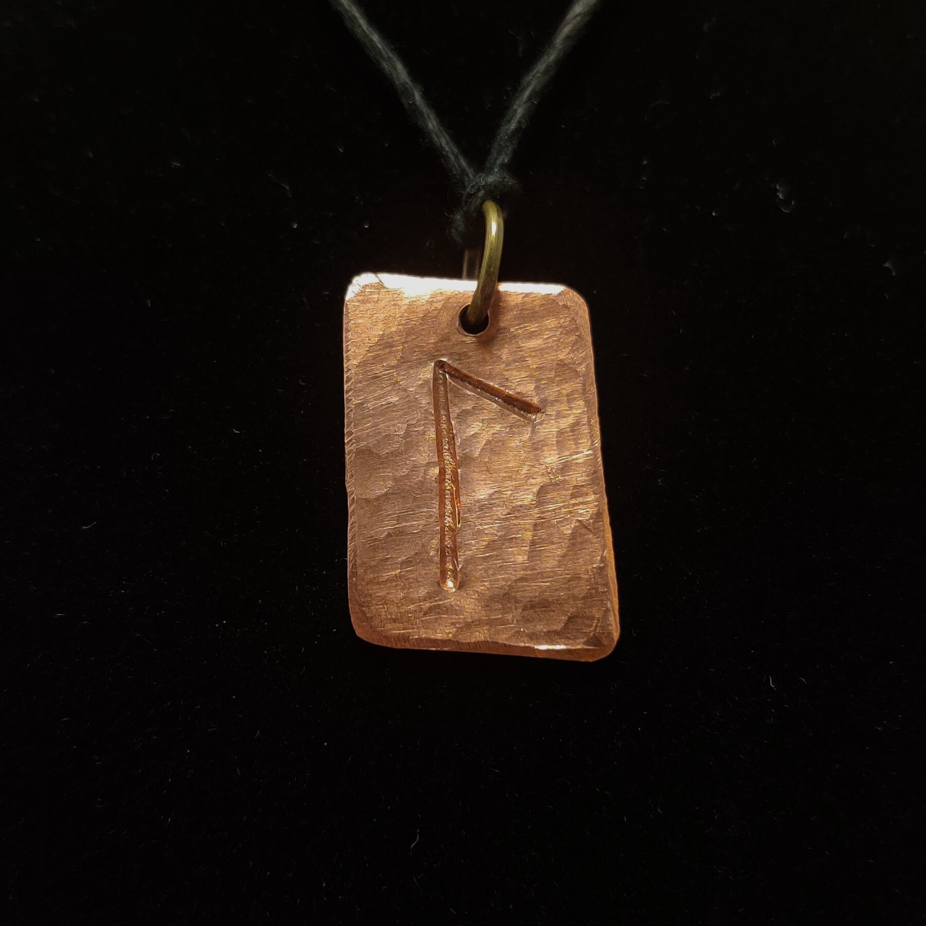 Norse Rune Laguz lake Pendant - Etsy