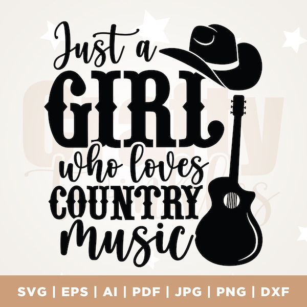 Country Music Svg - Etsy