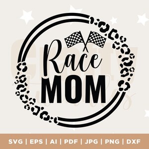 Race Mom Svg Race Mom Leopard Frame Svg Race Mom Design Svg - Etsy