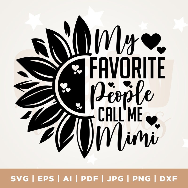 Mimi Svg - Etsy