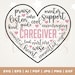 Heart of a Caregiver Svg, Carer Svg, Heart Svg, Shirt, Caregiver Svg ...