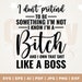 Like A Boss Svg and Dxf Cut Files, Adult Humor Svg, Funny Adult Svg ...