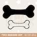 Dog Bone SVG, Vector Cut File for Cricut (digital Download) - Etsy