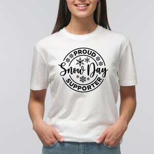 Proud Snow Day Supporter, Svg, Png, Jpg, Eps, School Faculty, Education ...