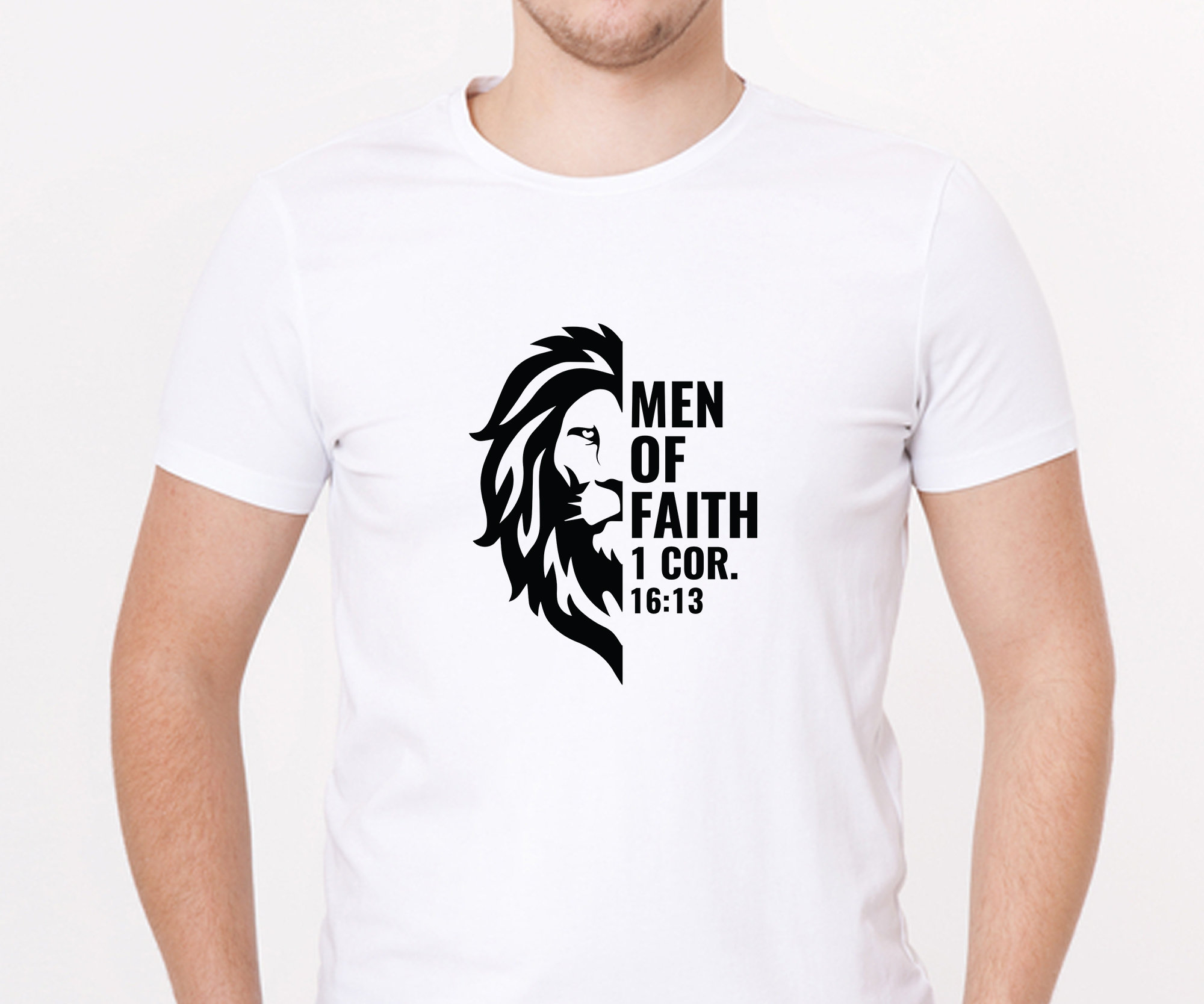 Men of Faith SVG, Scripture Bible Verse PNG, Christian Shirts Clipart ...