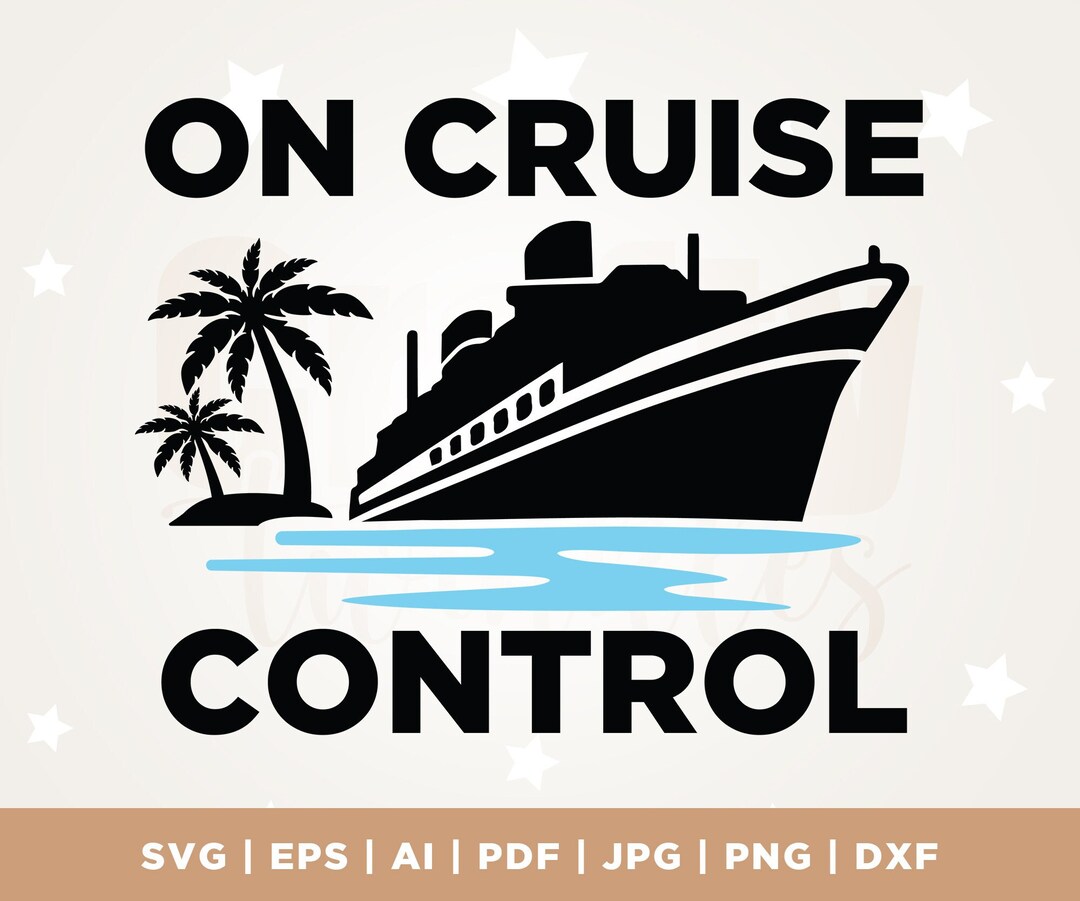 On Cruise Control Svg
