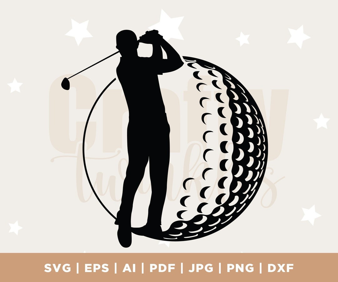 Golf Svg, Golfing Svg, Golfing Design Svg, Golf Logo, Golf Ball Svg ...