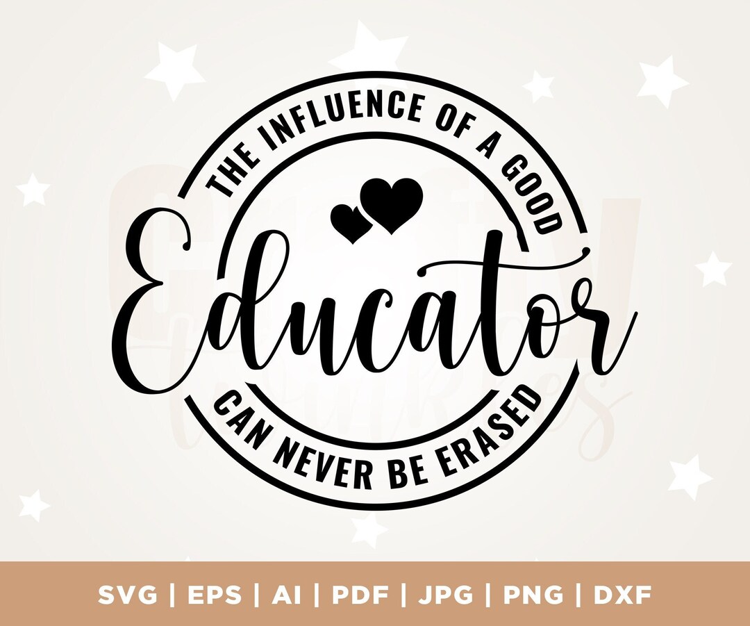 One Loved Educator SVG PNG PDF, Educator Svg, Best Educator Svg ...