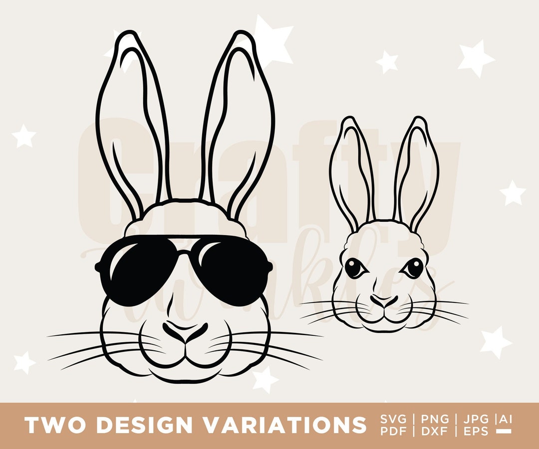 Easter Bunny Sunglasses Svg, Easter Bunny Shirt, Kids Easter Svg, Boys ...