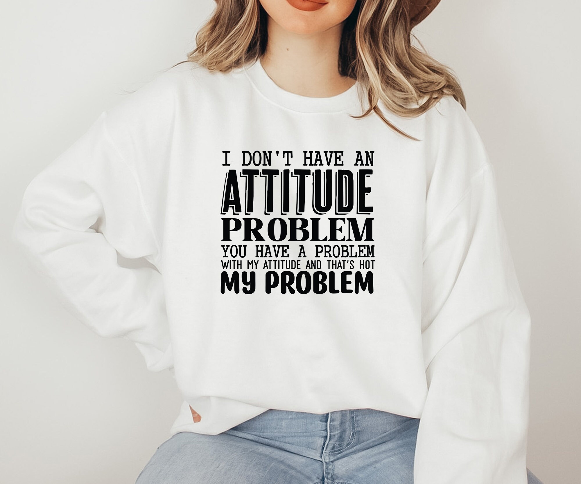 Attitude Problem SVG, Attitude SVG, Sarcastic Svg, Sassy Svg, Sarcasm ...