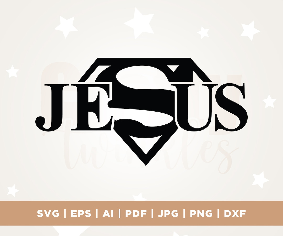 Super Jesus, Cricut, Png, Svg, Sublimation, Jesus Svg, Cut File ...