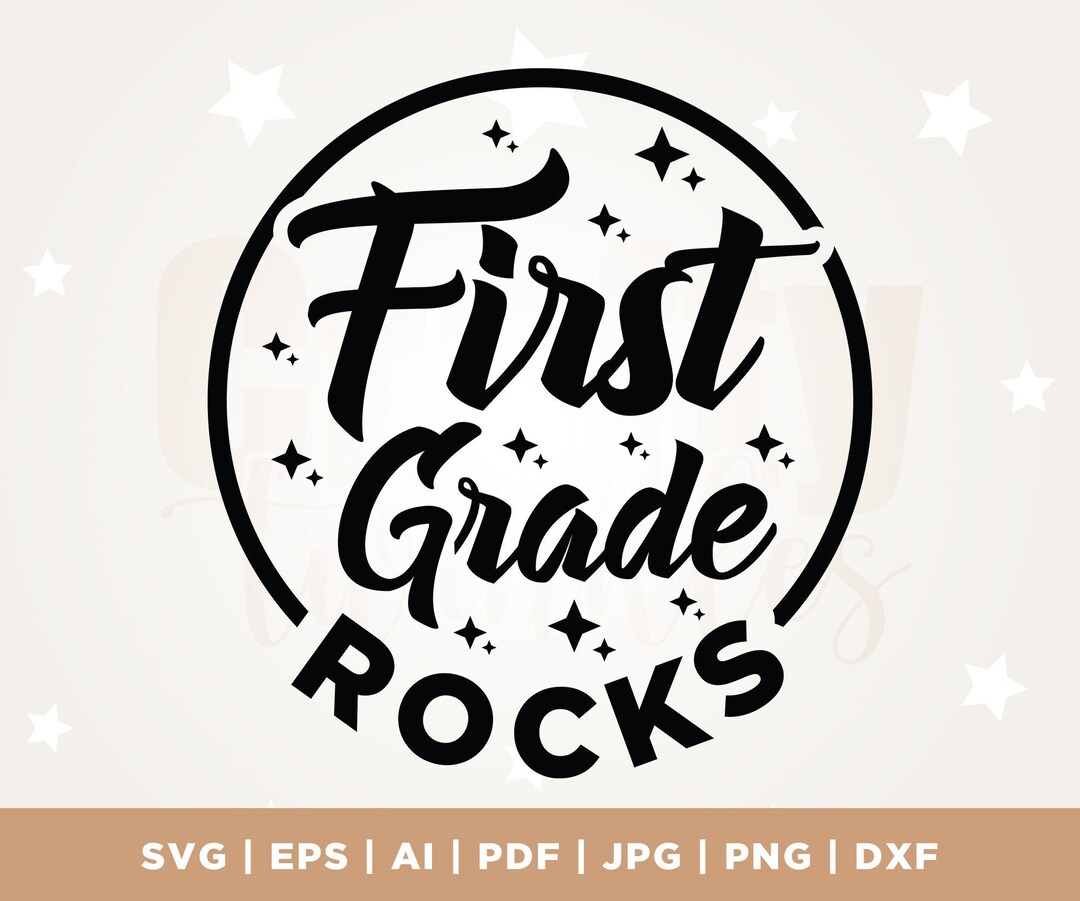 1st Grade Rocks Svg Back to School Svg Rocks Svg Grade - Etsy Denmark