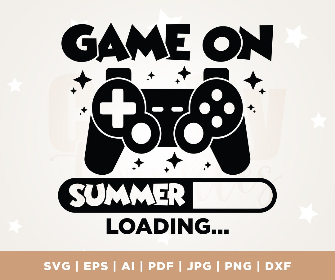 Game on Summer SVG, Summer Quote Svg, Game on Summer Sublimation ...