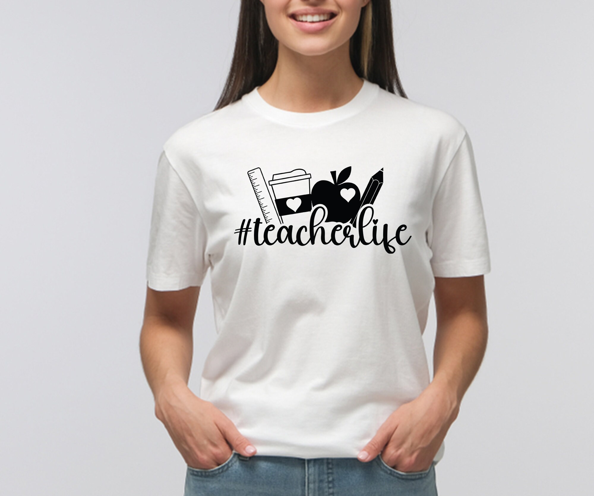 Teacher Life Svg, Cut File, Cricut, Commercial Use, Silhouette, DXF ...