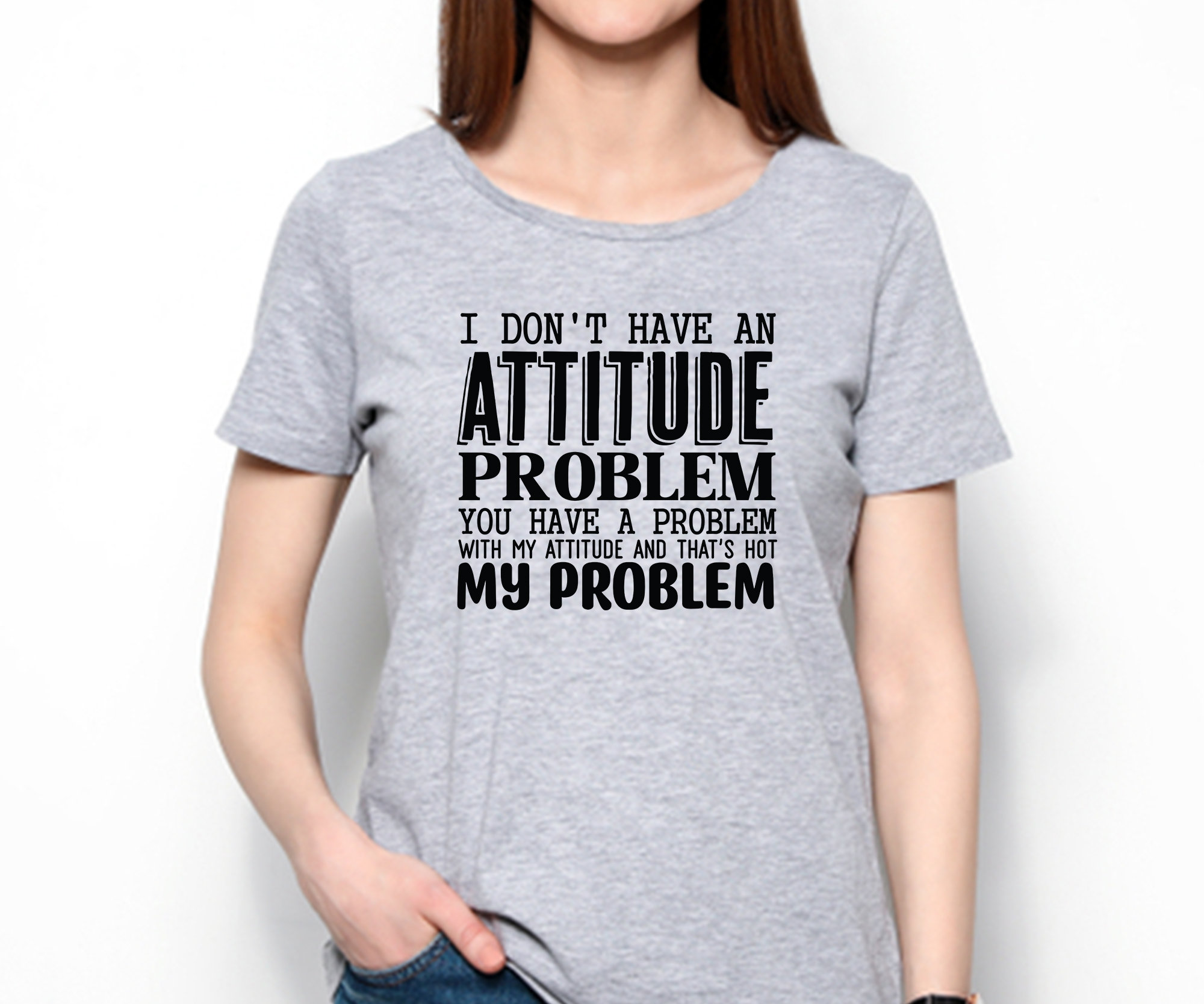 Attitude Problem SVG, Attitude SVG, Sarcastic Svg, Sassy Svg, Sarcasm ...